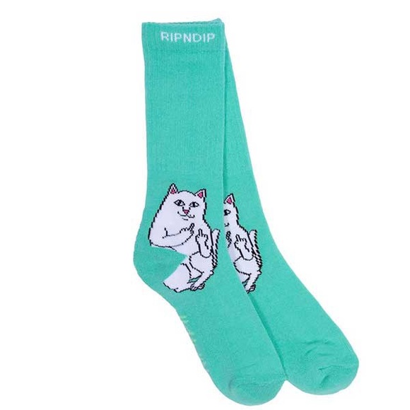 Ripndip | Underwear & Socks | Ripndip Lord Nermal Cat Crew Socks Cotton ...